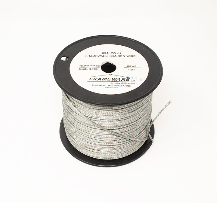 #6 Braided Picture Wire - 5lb Spool- Study Picture Framing Wire ...